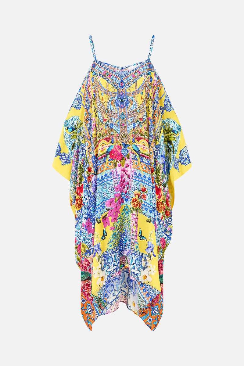 Sultanahmet Summer Short Drop Shoulder Strap Kaftan | CAMILLA EU – CAMILLA UK