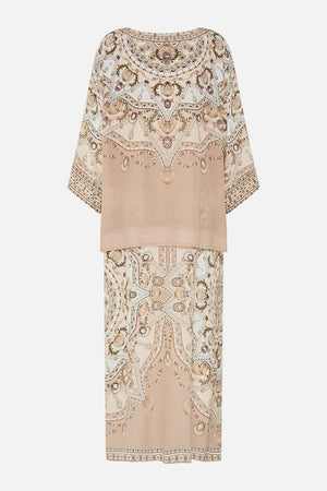 OVERLAY KAFTAN WITH SPLIT FRONT GROTTO GODDESS – CAMILLA UK