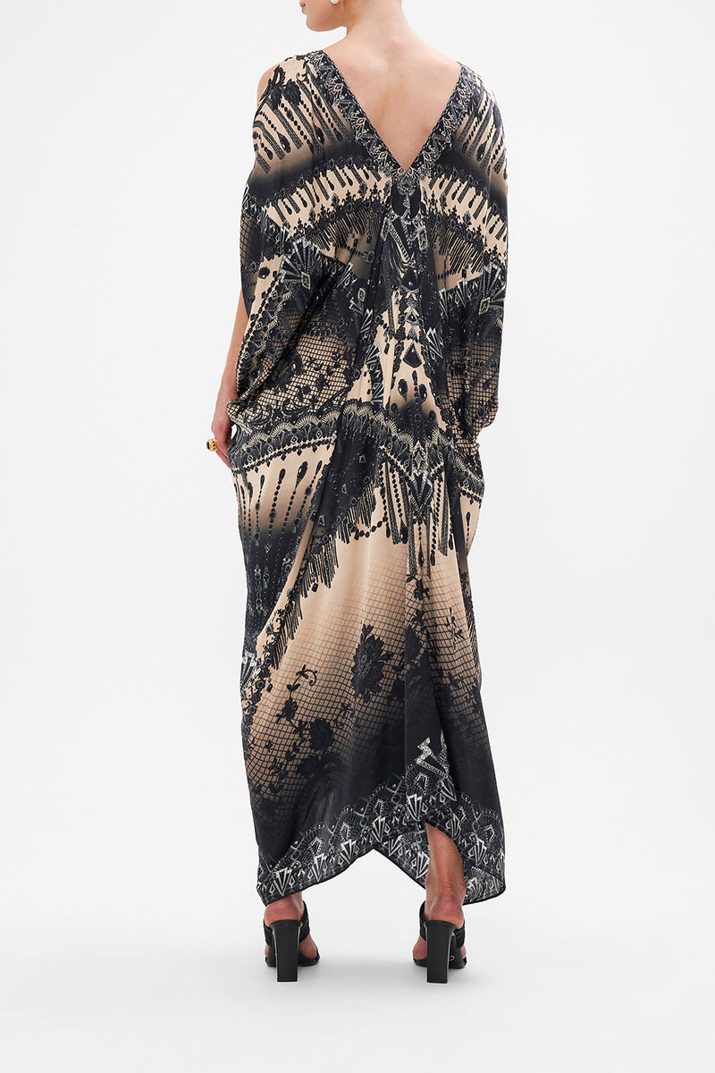 Long Drape Dress With Zip Front| CAMILLA EU – CAMILLA UK