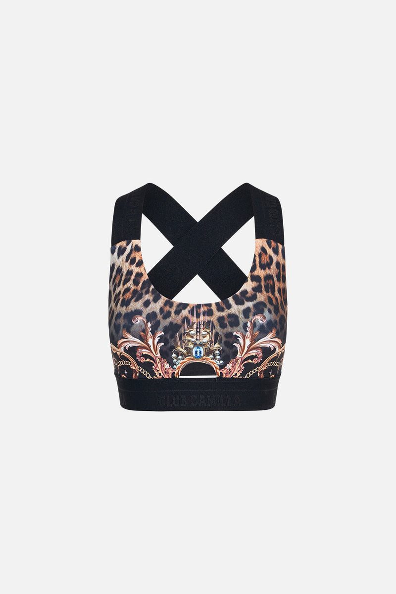 Jacquard Elastic Strap Bra With Cf Cut Out| CAMILLA EU – CAMILLA UK