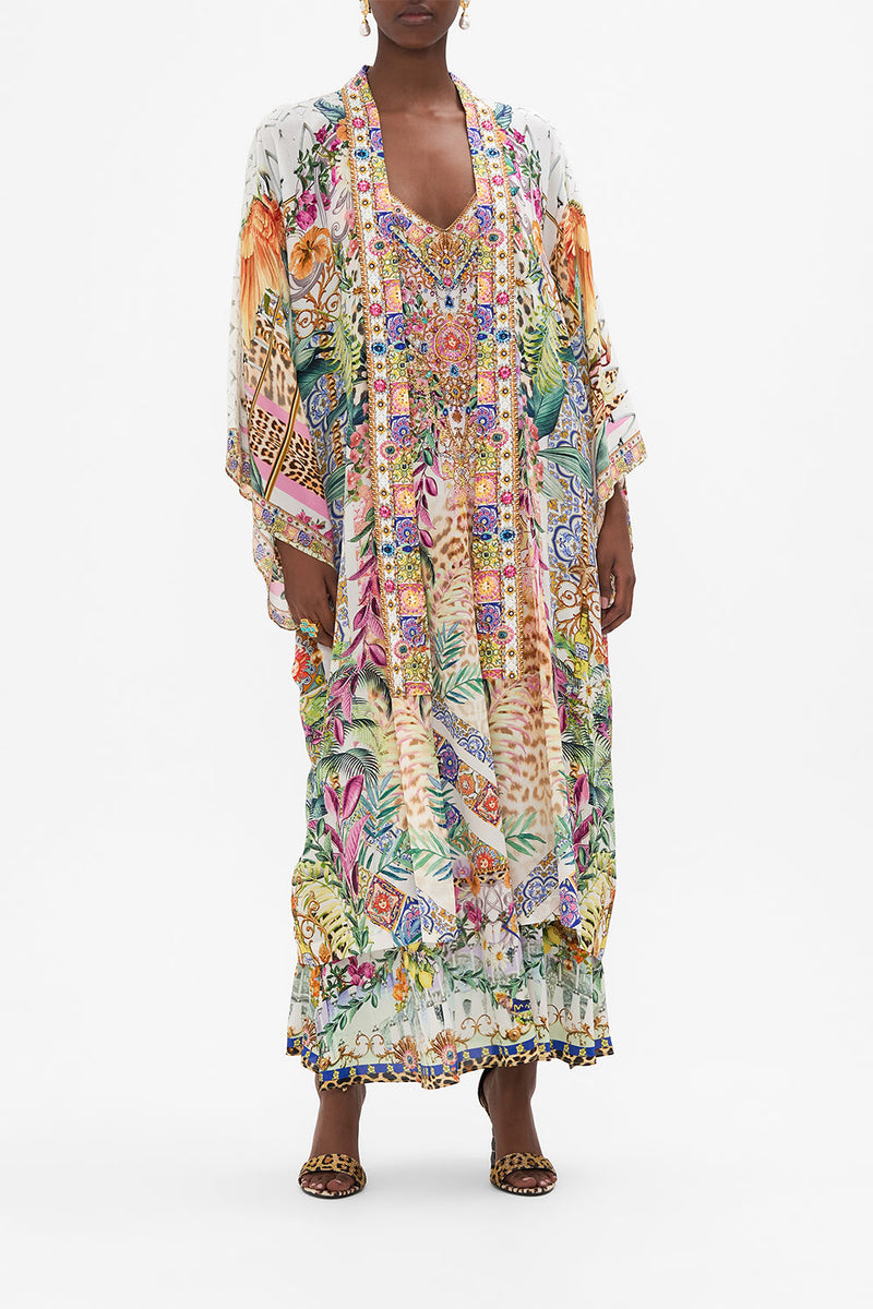 Mid Length Kimono Layer W Collar| CAMILLA EU – CAMILLA UK
