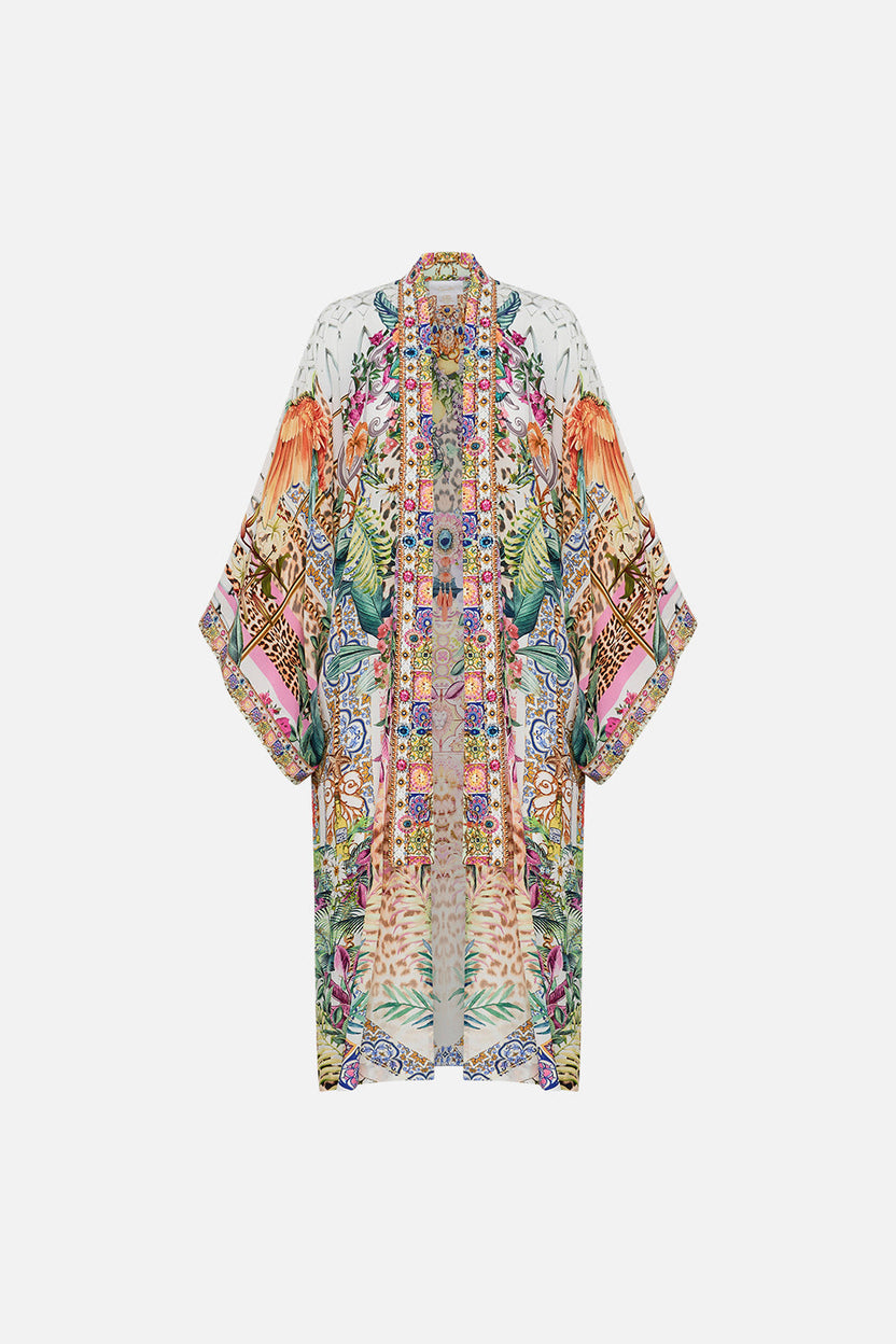 Mid Length Kimono Layer W Collar| CAMILLA EU – CAMILLA UK
