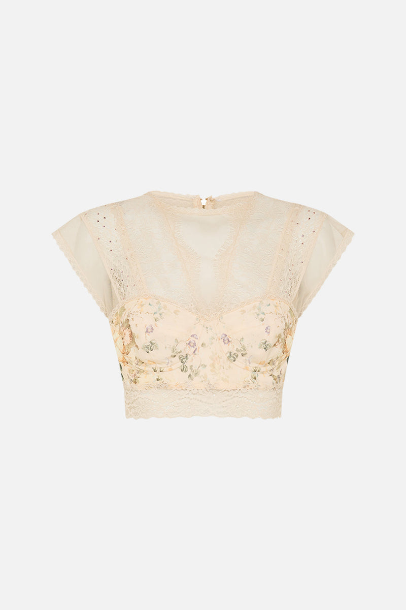 The Adorned In Antiquity Lace Splice Top | CAMILLA EU – CAMILLA UK