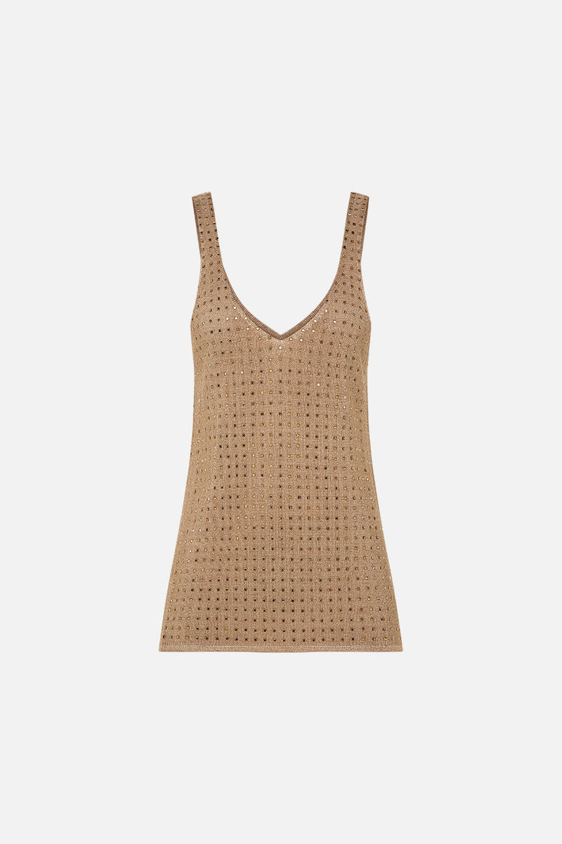 Knit Cami, Ravin Raven | CAMILLA EU – CAMILLA UK