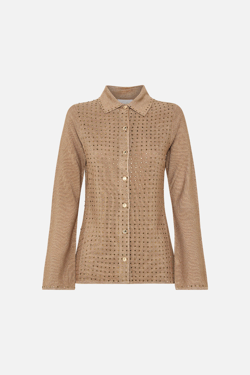 Knit Shirt, Ravin Raven | CAMILLA EU – CAMILLA UK