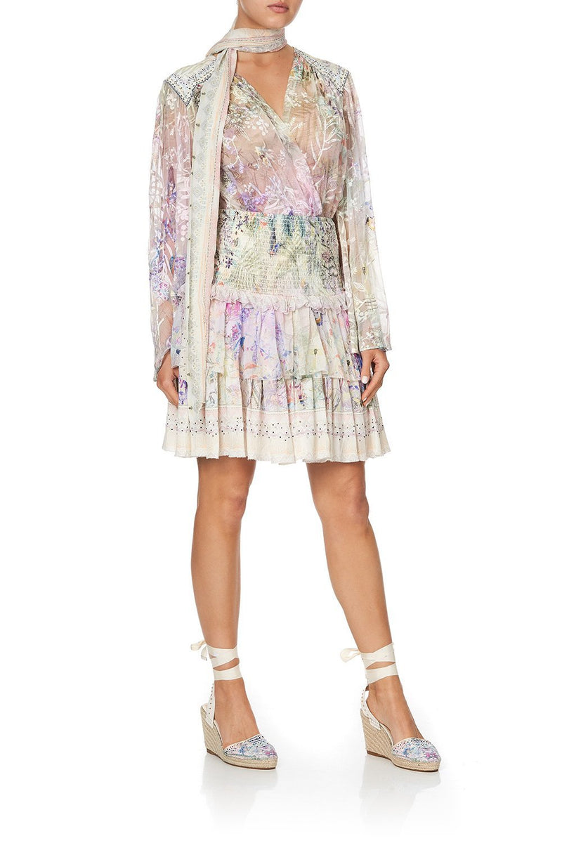 LAYERED FRILL SKIRT MERMAID MILLA – CAMILLA UK