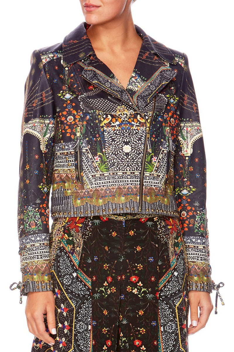 BIKER JACKET BEHIND CLOSED DOORS – CAMILLA UK